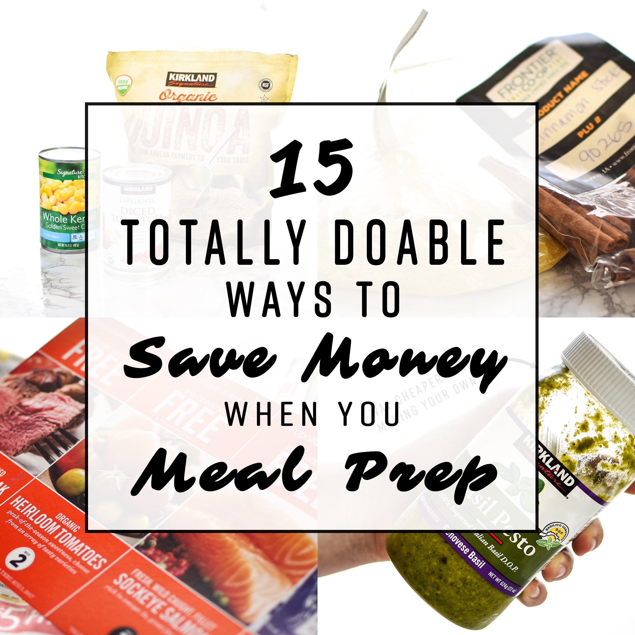 15 Totally Doable Ways to Save Money When You Meal Prep - Project Meal Plan 15 Totally Doable Ways to Save Money When You Meal Prep - Project Meal Plan