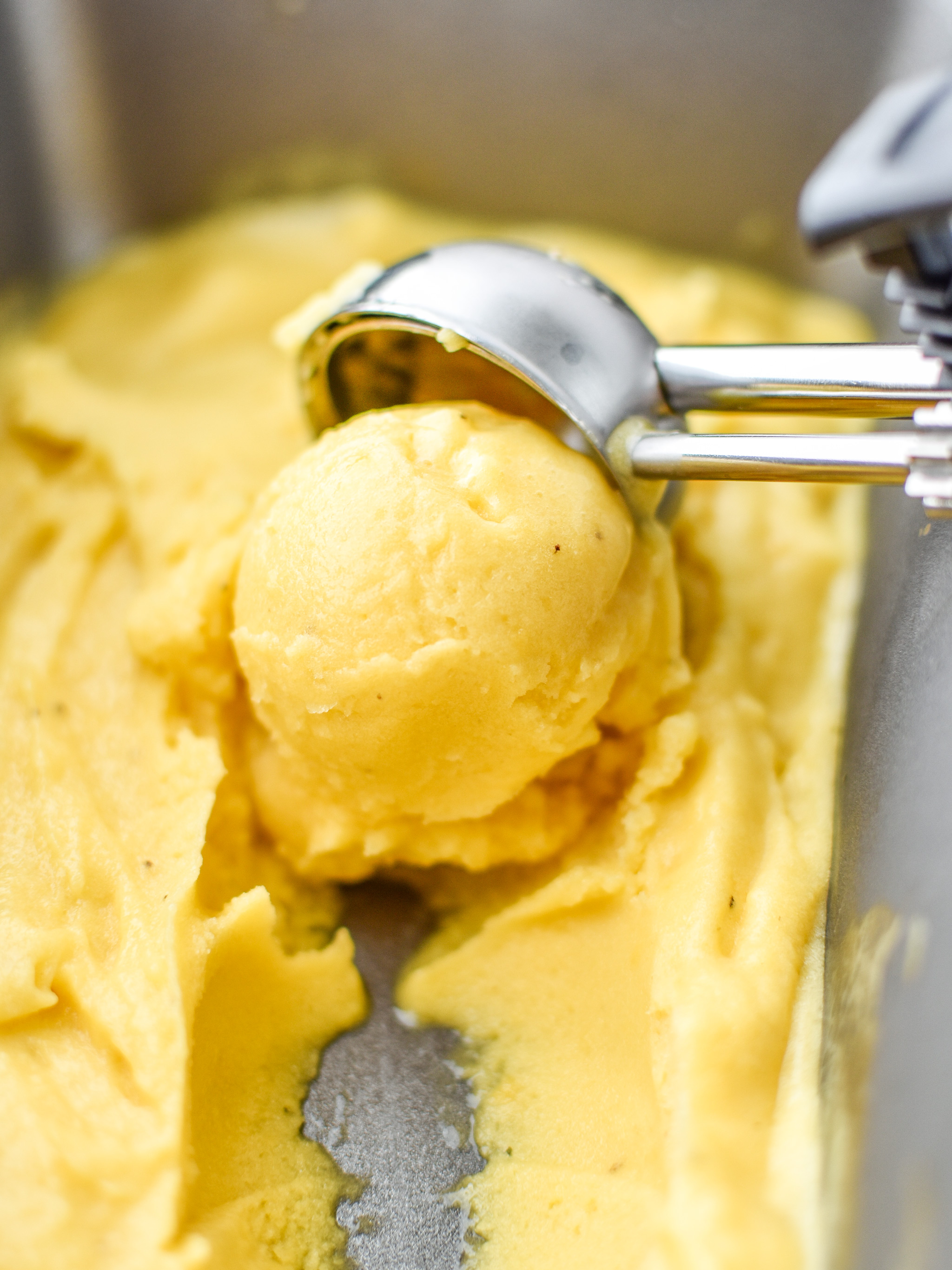 4 Ingredient Mango Lime Nice Cream - Project Meal Plan
